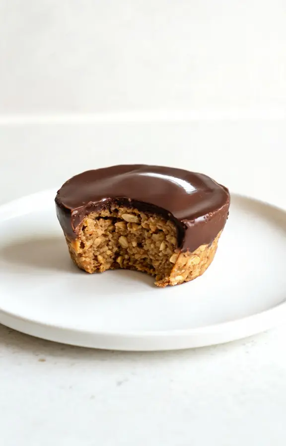 No-Bake Peanut Butter Oat Cups: Chewy Freezer-Ready Cups with Dark ...